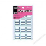 Kokuyo TA21B Tack Index Label Blue