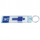 Toilet Key Tag For Ladies 1.5"x4"