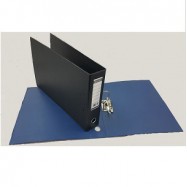 Database PVC Lever Arch File A3 3" Black Vertical