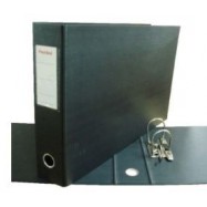 Flexible PVC Lever Arch File A3 3" Black Horizontal