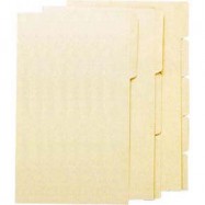 Manila Paper Folder F4 1-Step Beige