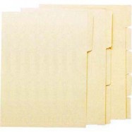 Manila Paper Folder A4 1-Step Beige