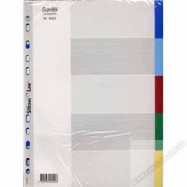 Bantex 6005 PVC Color Index Divider A4 5Tabs